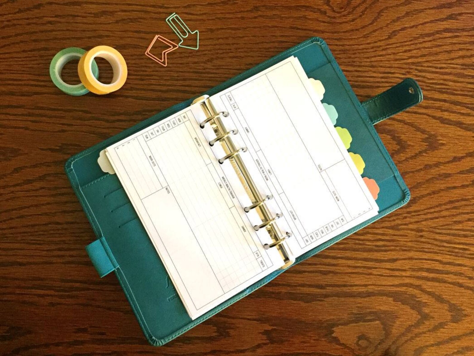 PRINTABLE Personal Weekly Health Tracker - Etsy
