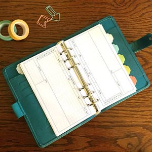 PRINTABLE Personal Weekly Health Tracker - Etsy