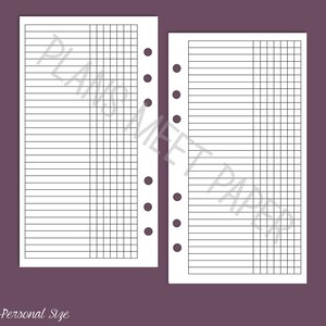 PRINTABLE Half Letter Weekly Lesson Planner, Great for Secondary ...