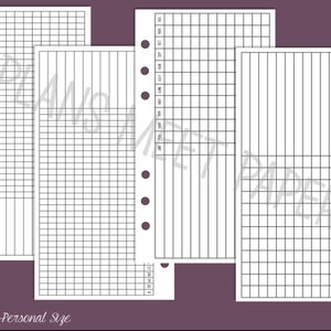 PRINTABLE Personal Size Planner Basics Insert Pack Clean - Etsy