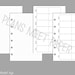 PRINTABLE Pocket Size Planner Basics Insert Pack | Clean ...