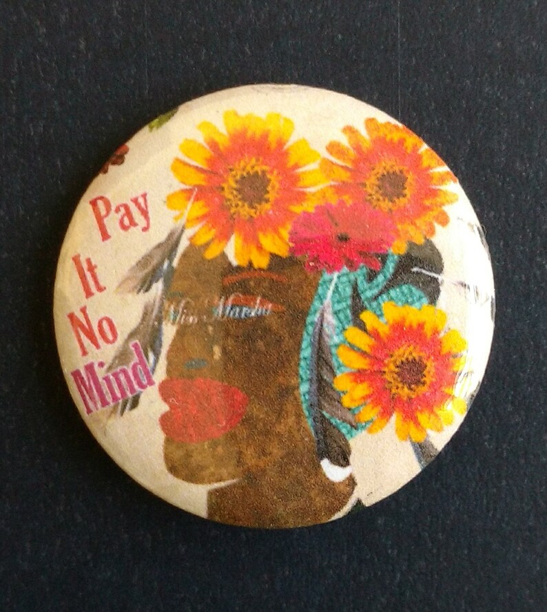 Pay It No Mind The Strength Of Marsha P Johnson 25 Mm 1 Button Badge Pin Stonewall Trans