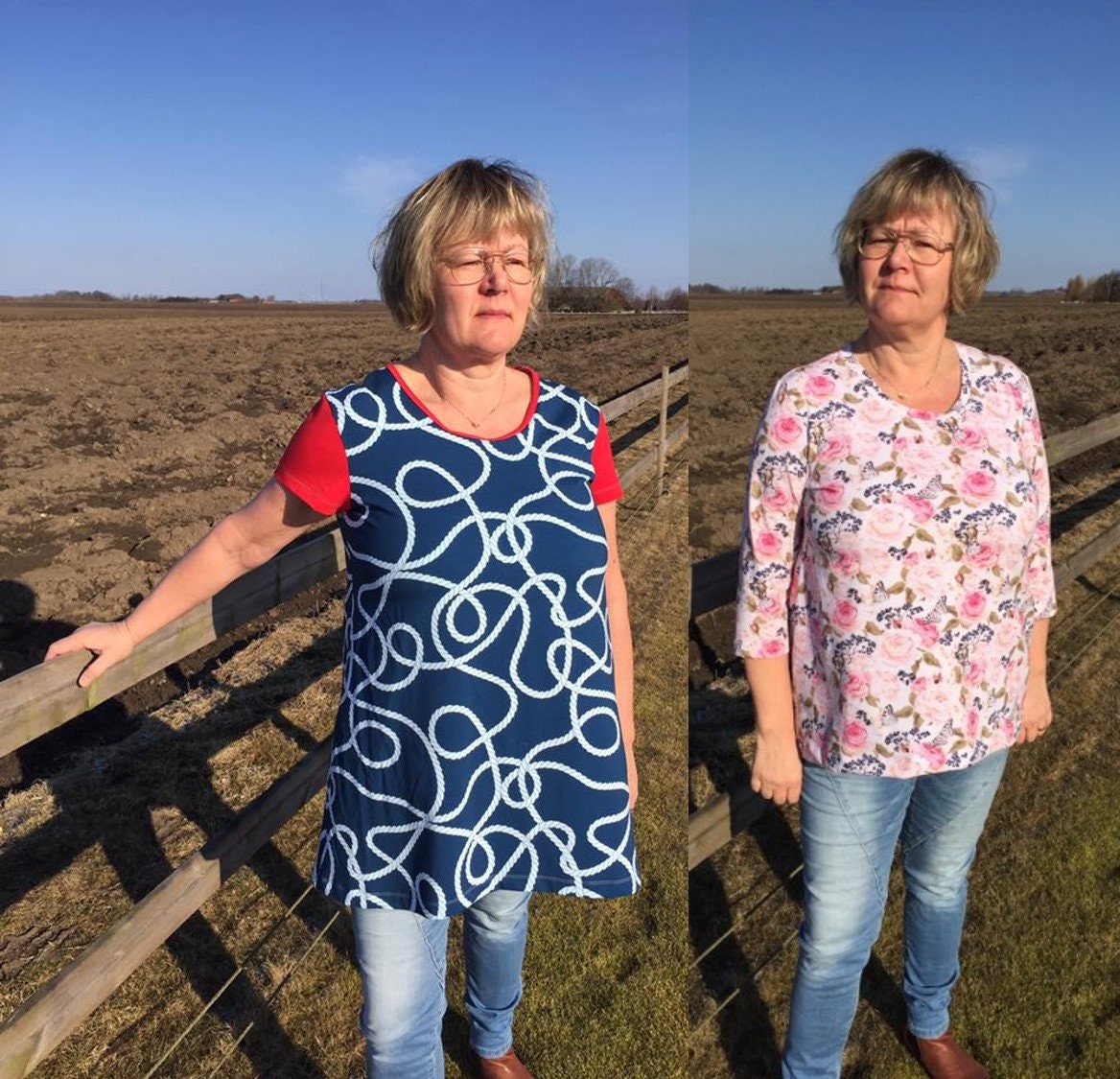 Pdf-pattern. Flirt With Me Top/tunic. Size 32-60 | Etsy