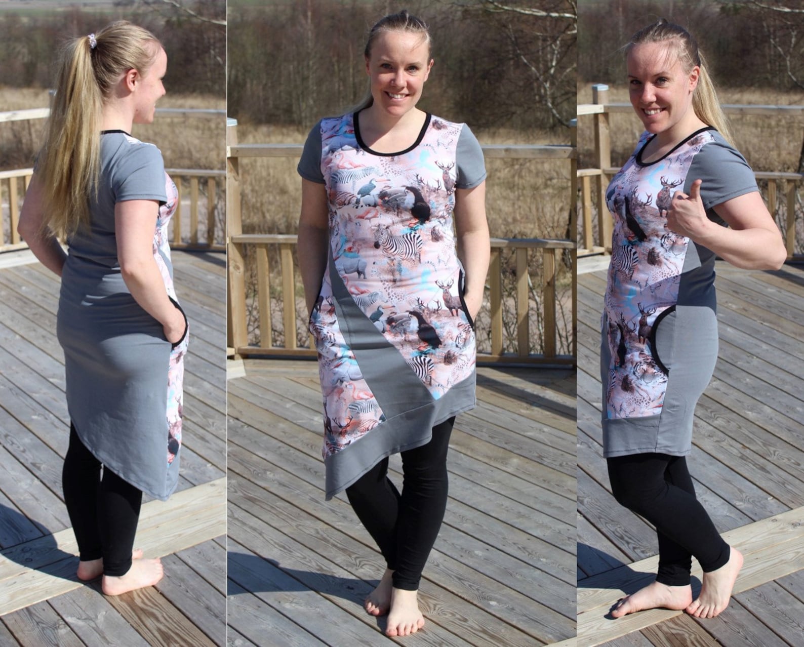 Pdf-pattern. Draw a Line. Top/tunic/dress. Size 32-60 - Etsy