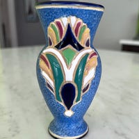 Vintage Czechoslovakia Vase - Etsy