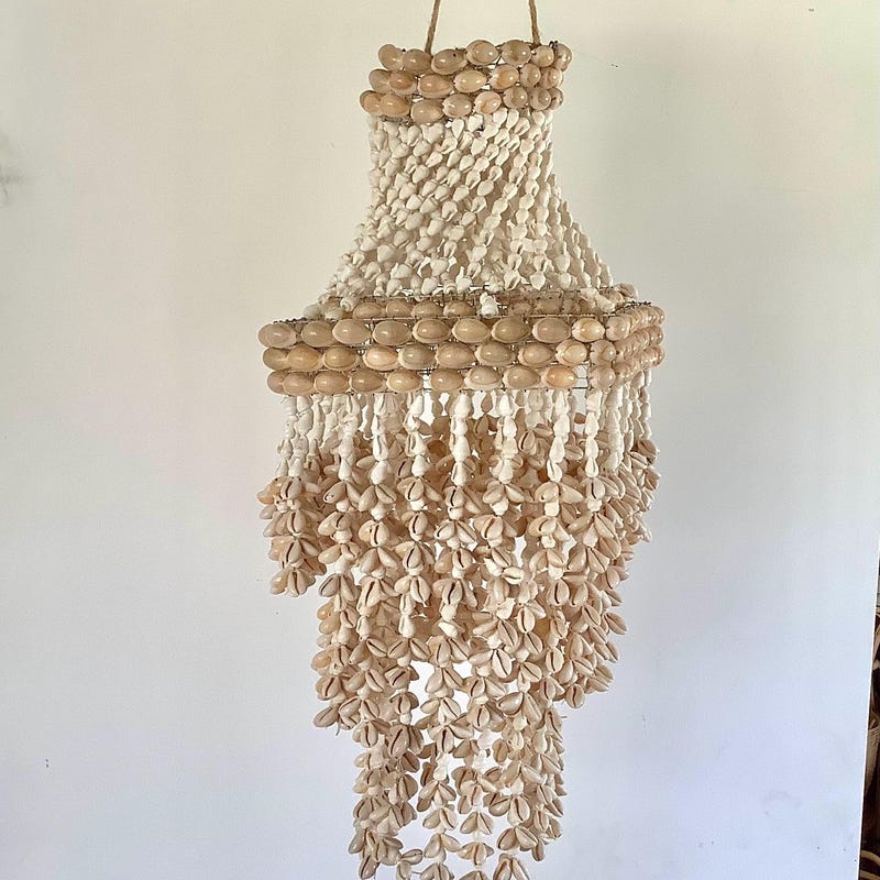 Shell Chandelier - Etsy