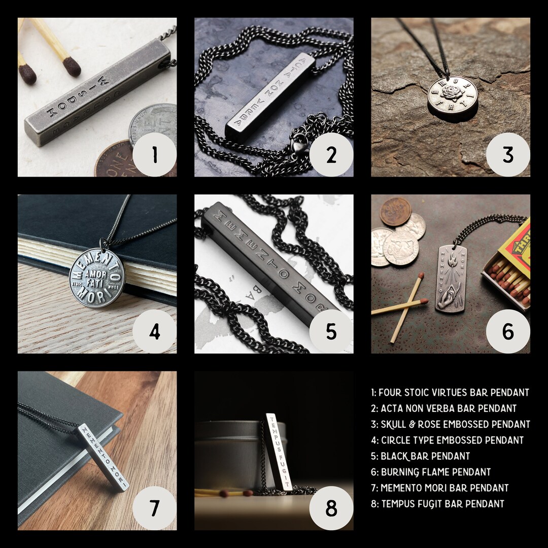 Stoic Pendant Bundle - Etsy