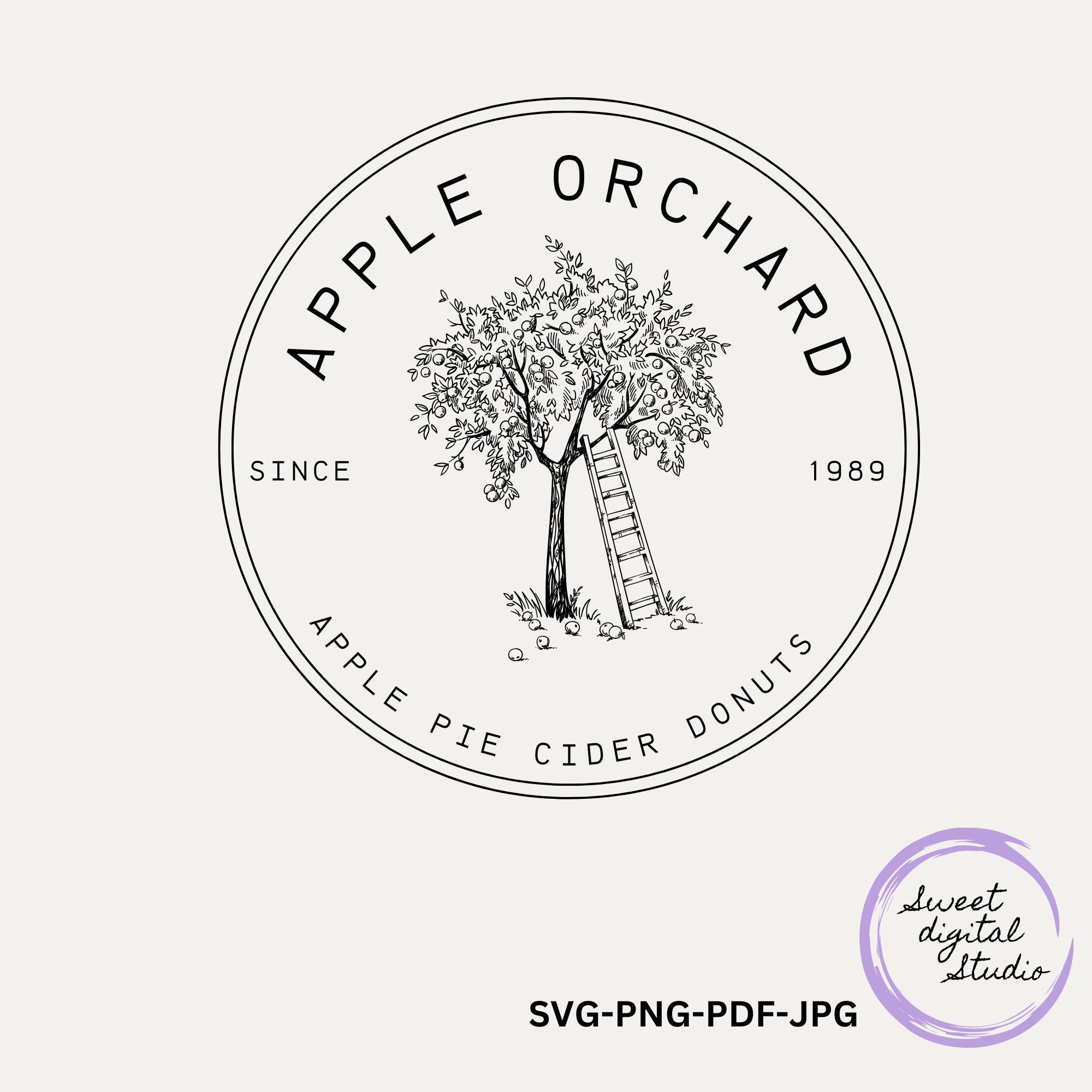 Apple Orchard Svg, Apple Picking Svg, Fall Svg Png, Apple Farm Png ...