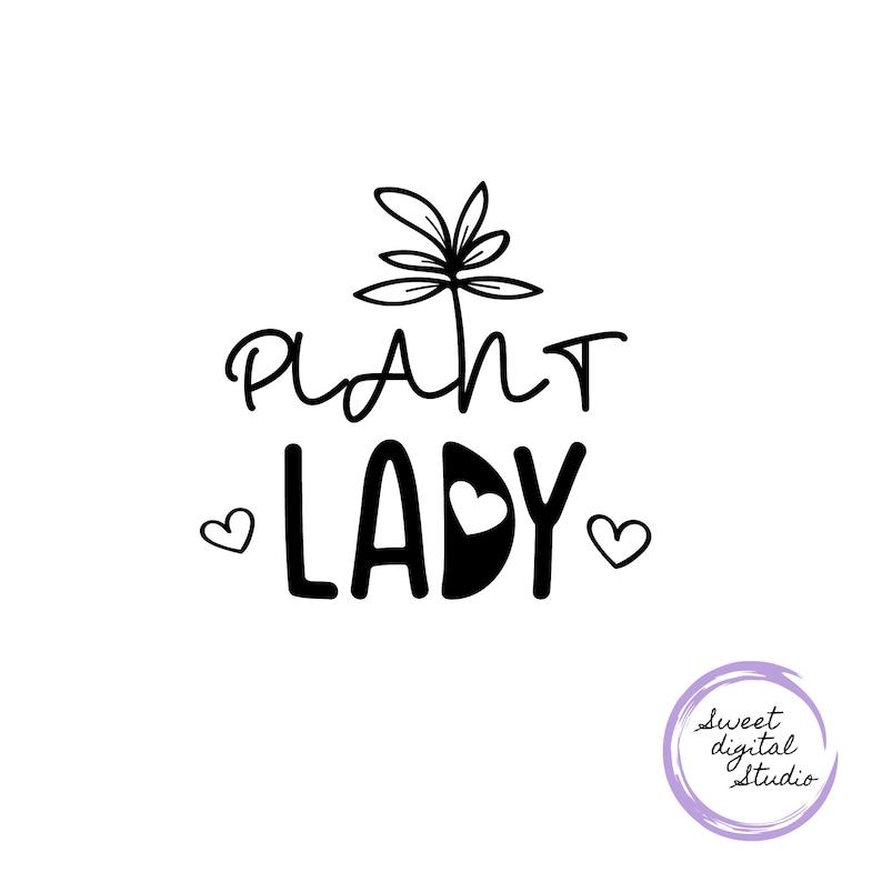 Plant Lady Svg, Plant Lady, Plant Lover Svg, Plant Lady Clipart, Cricut ...