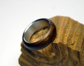 Silver Walnut Ring | Etsy