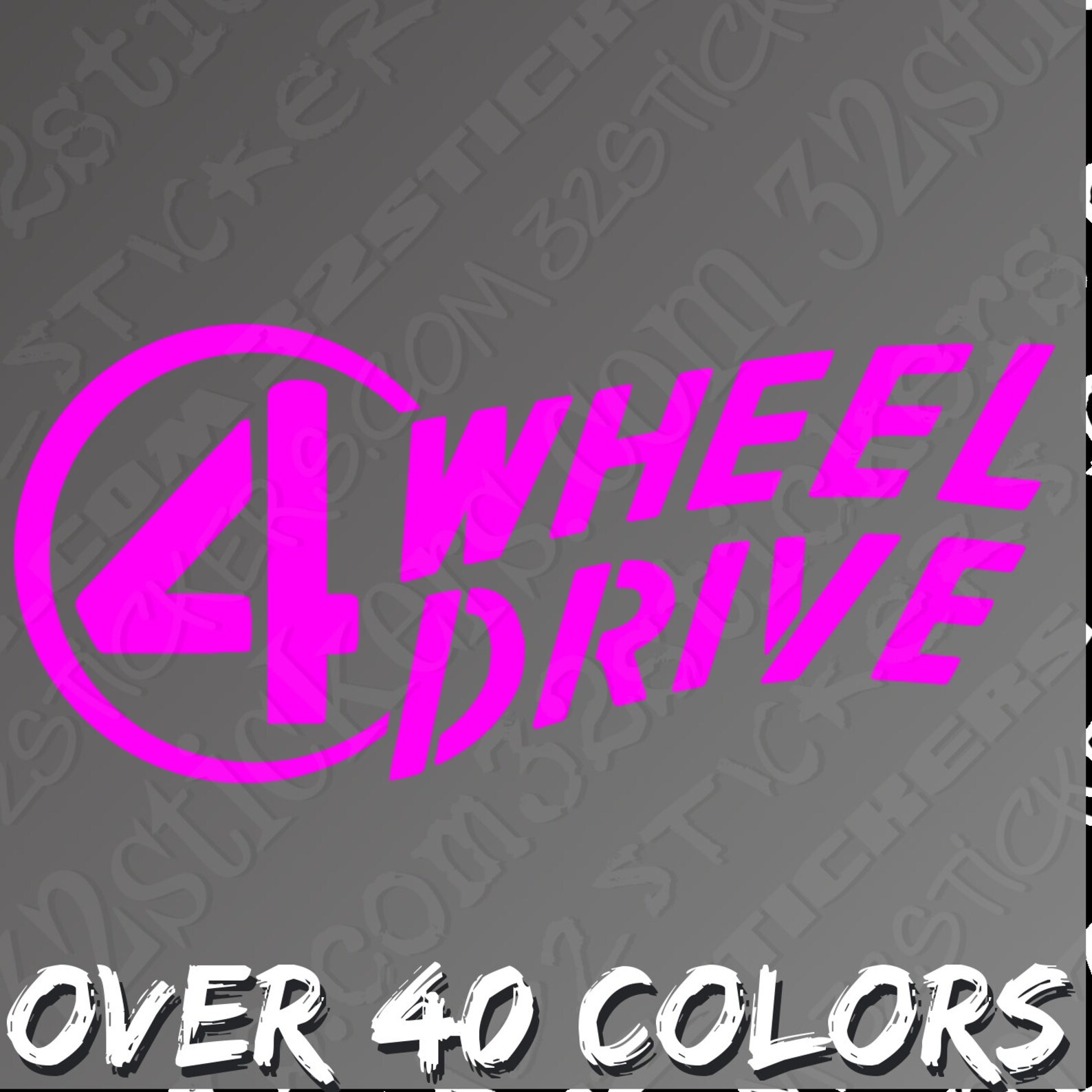 Willys 4 Wheel Drive Decal-jeep Wrangler Grand Cherokee - Etsy