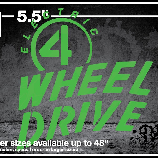 Willys 4 Wheel Drive Decal - Etsy Australia