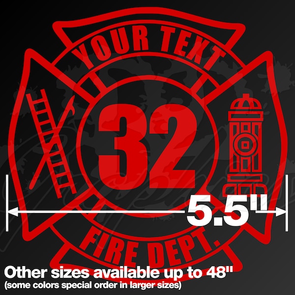 Fire Department - Etsy