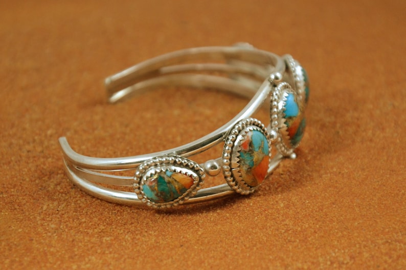 Native American armband-turquoise oester koper-dames sieraden-cadeau ...