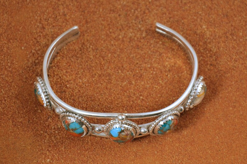 Native American armband-turquoise oester koper-dames sieraden-cadeau ...
