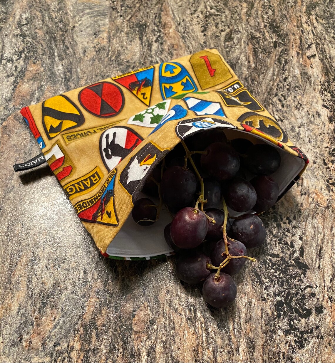 Army Reusable Food Bag Special Forces Velcro Bag US Army | Etsy