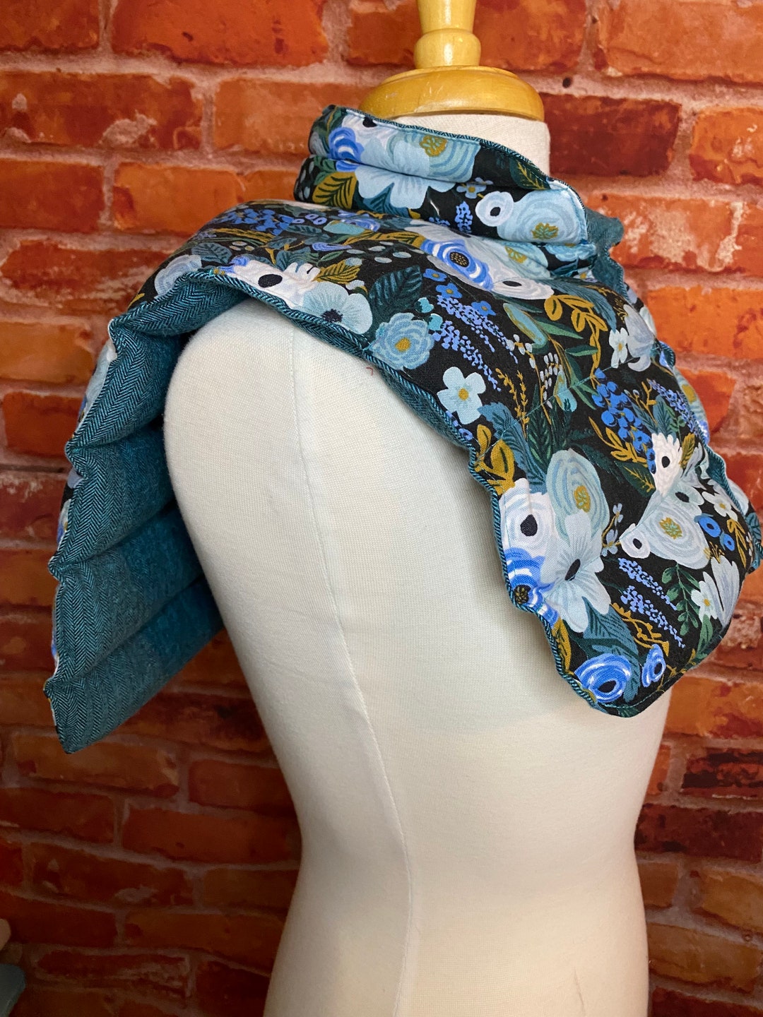 Floral Hot Cold Therapy Wrap, Rifle Paper Co Rice Buckwheat Shoulder ...