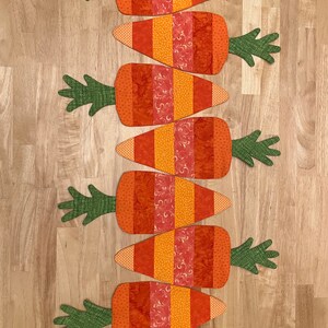 Carrot Table Runner, Reversible Easter Runner, Cotton Table Decor - Etsy