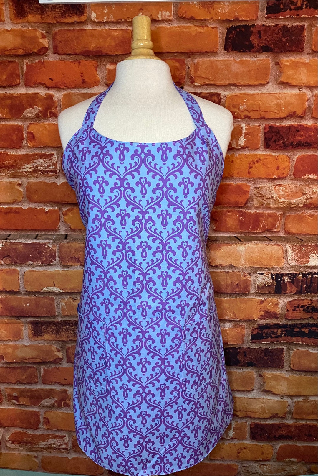 Reversible Kitchen Apron, Cotton Apron, Two Sided Apron - Etsy