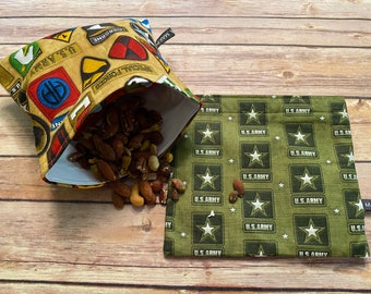 Army Reusable Food Bag Special Forces Velcro Bag US Army | Etsy