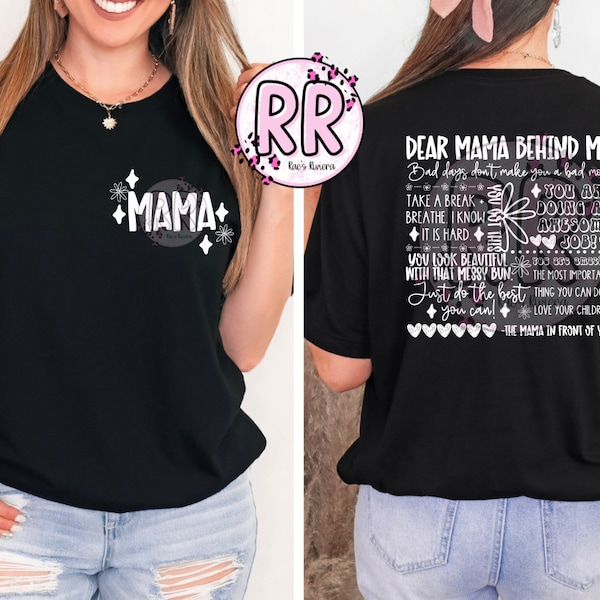 Mama Behind Me Png - Etsy