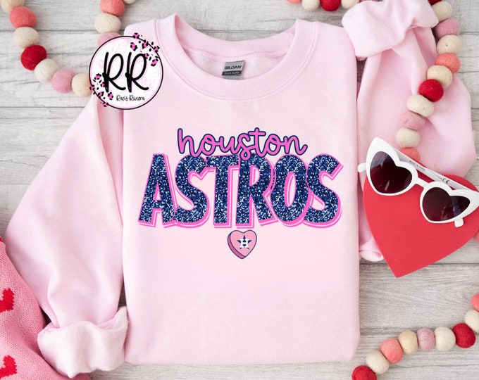 Astros - Black & Pink - Etsy