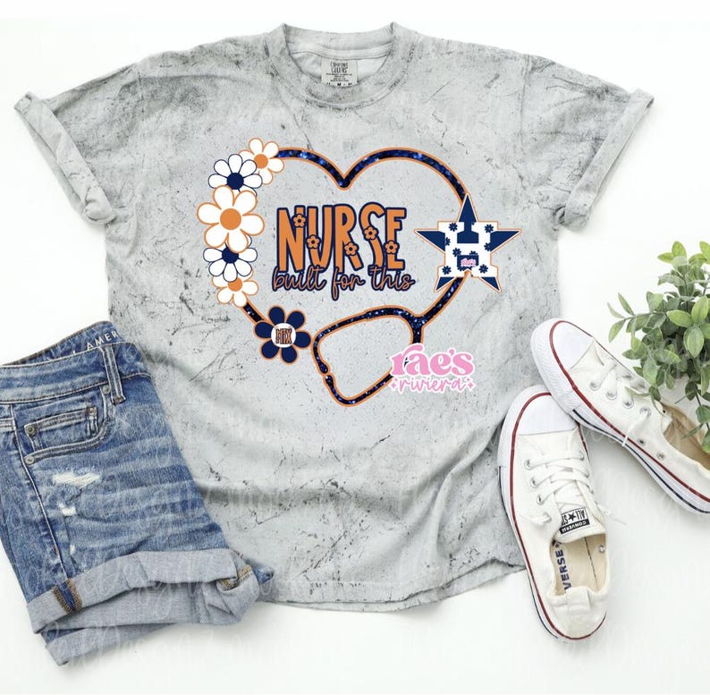 Houston| Nurse | Baseball| PNG | Text | Sublimation | PNG | Download ...