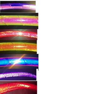 Colour Shift Reflective Hoop - Etsy