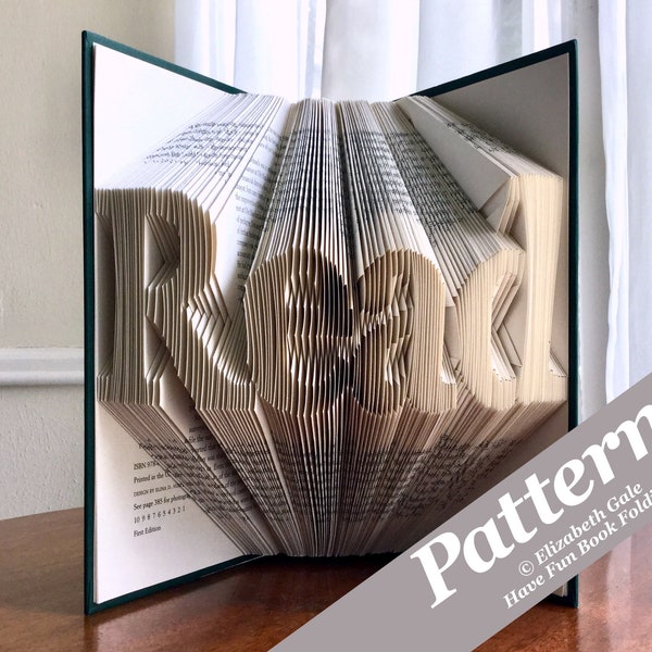 Free Book Folding Patterns - Etsy
