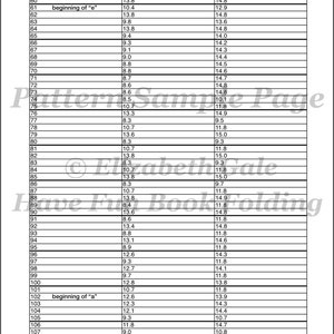 ANGEL Book Folding Pattern – 169 Folds (338 Numbered Pages). PDF ...