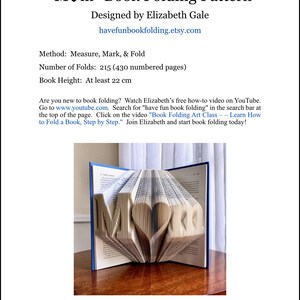 MOM or MUM W/heart Book Folding Pattern -- 215 Folds (430 Numbered ...