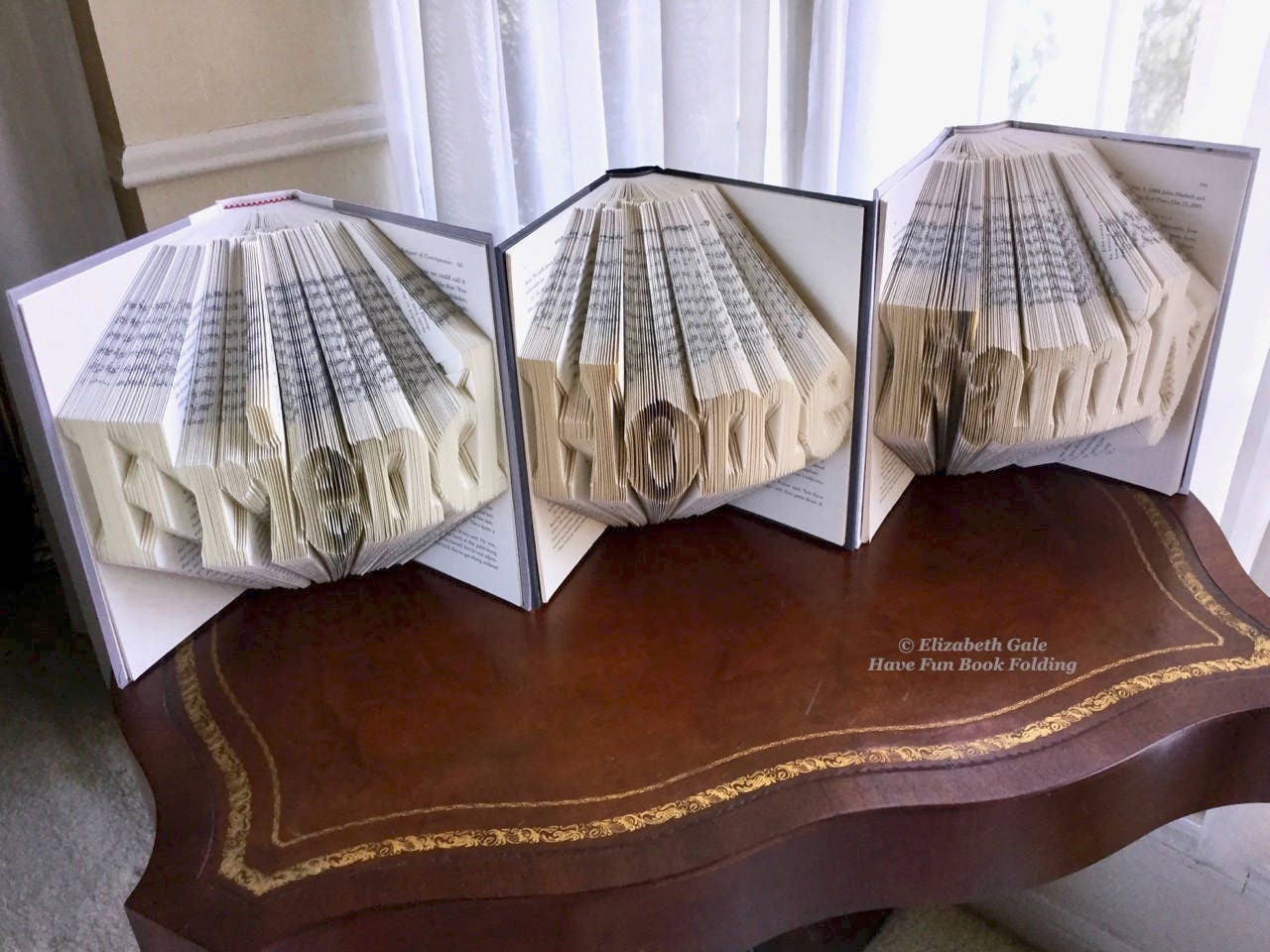 FRIEND HOME & FAMILY Book Folding 3-pattern set. 3 patterns | Etsy