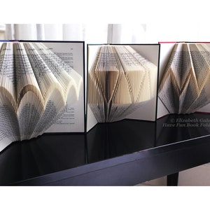 Geometric Book Folding 3-pattern Set No. 1: Arches, Triangles, & Zigzag ...