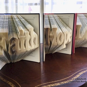 FAITH, HOPE, & LOVE Book Folding 3-pattern Set. 3 Patterns for the ...