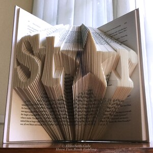 STAR Book Folding Pattern — 203 Folds (406 Numbered Pages). PDF Digital ...