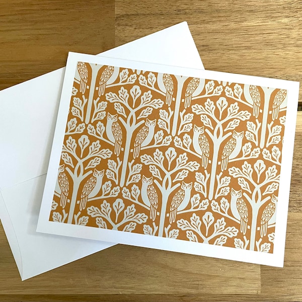 Oak Tree Greeting Cards - Etsy