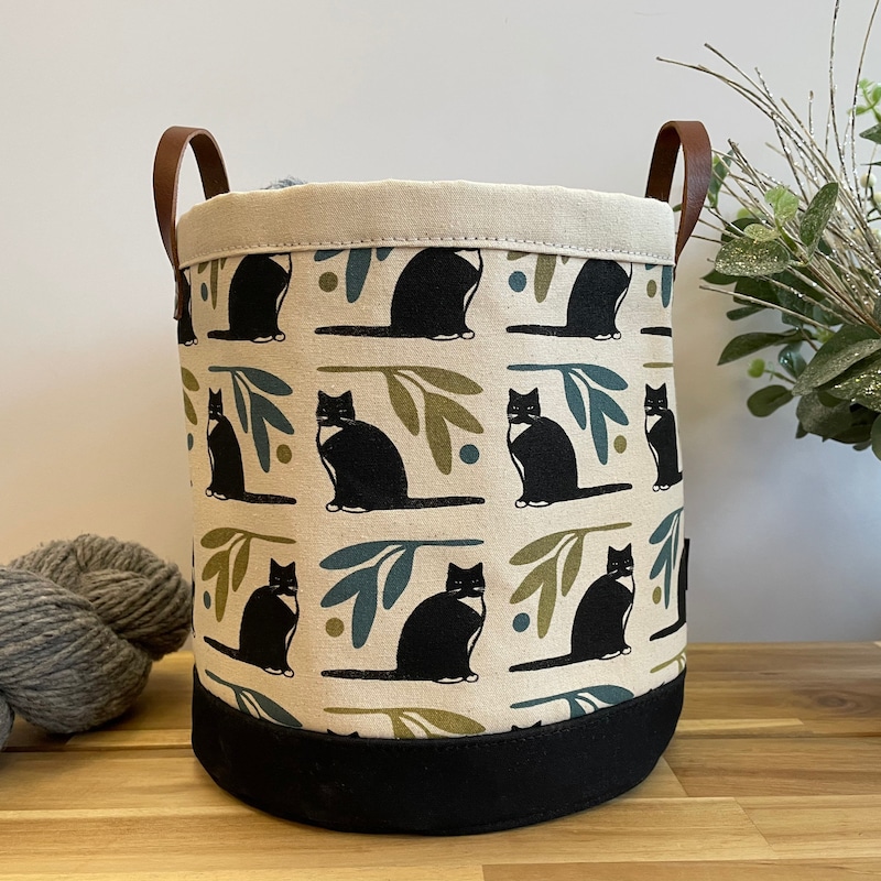 Rustic Fabric Storage - Etsy