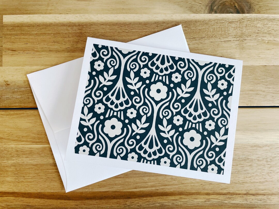 Justice Pattern Greeting Cards A2 Set of 6 Blank Notecards Above and ...