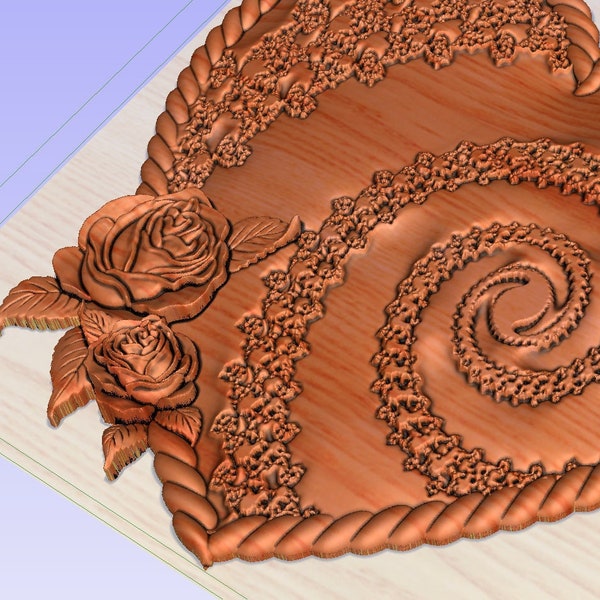 Fractal Heart - Etsy