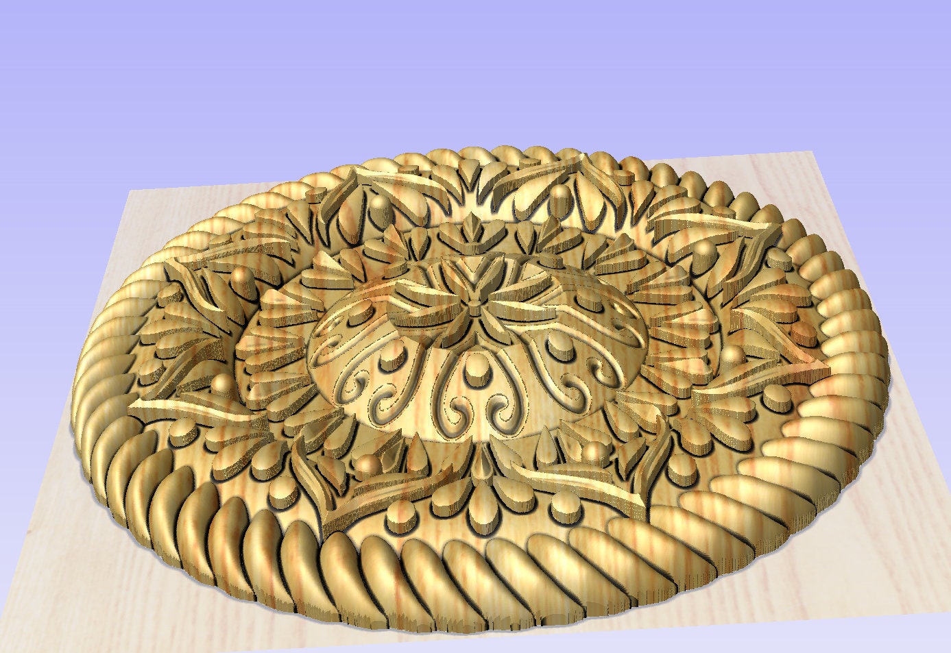 3D Mandala Candle Holder for Cnc 3d STL Model Cnc Router - Etsy