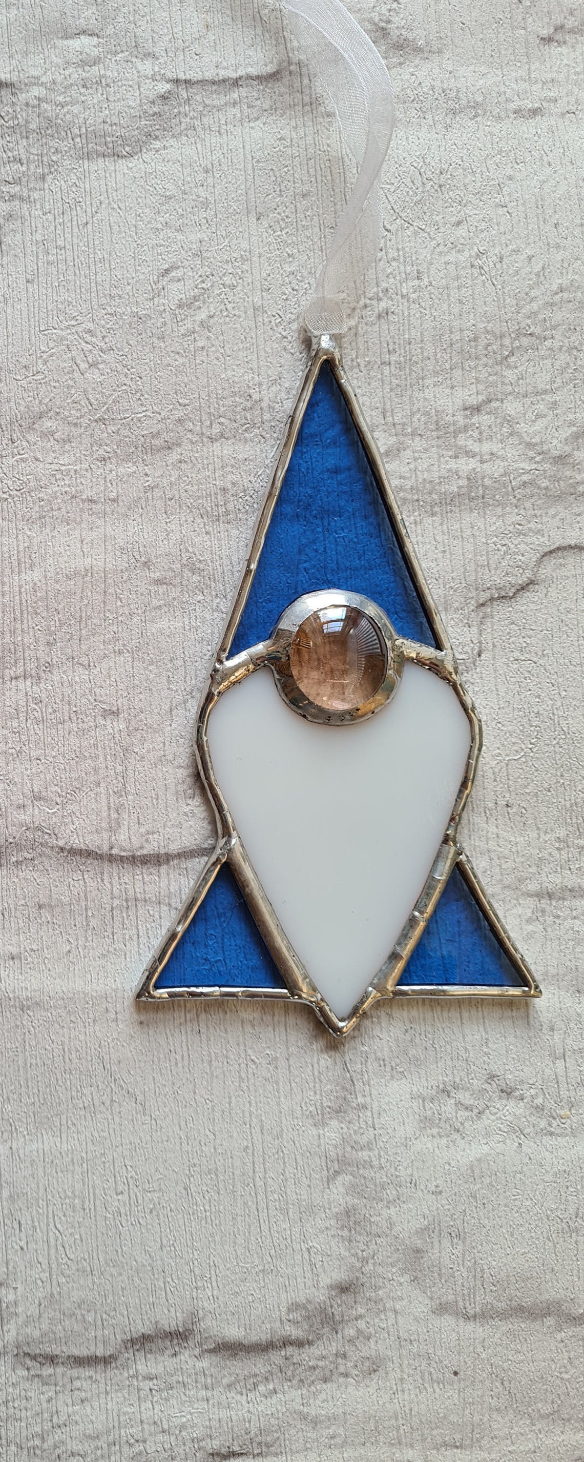Stained Glass Scandinavian Gnome Tomte Suncatcher Christmas - Etsy