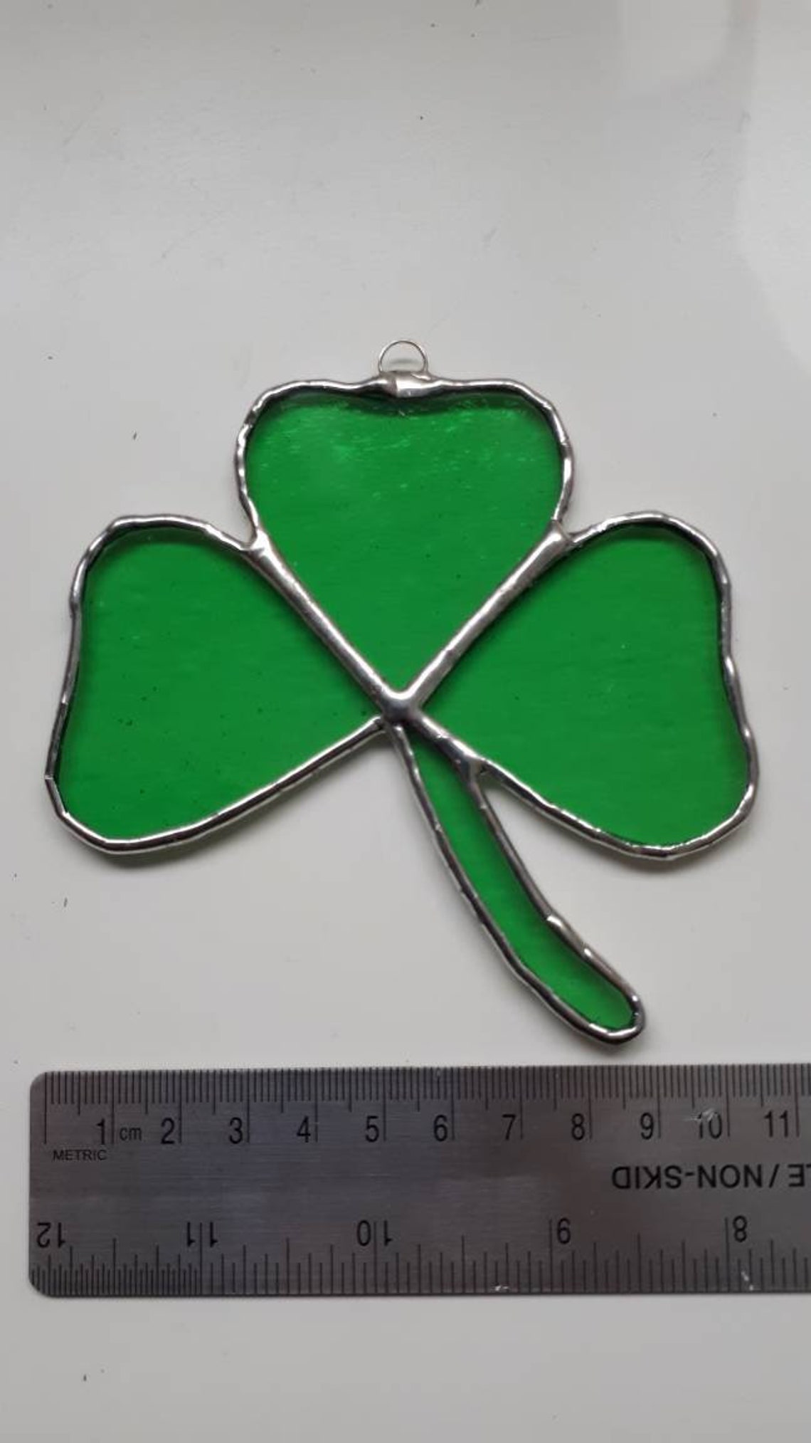 Stained Glass Shamrock Suncatcher, Irish Gift, St Patrick's Day - Etsy