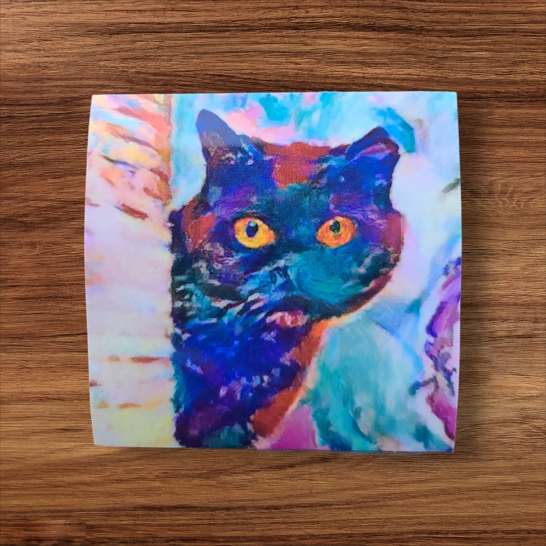 British Shorthair Sticker 3x3in Support Ishtar, the FIP Warrior Foster ...