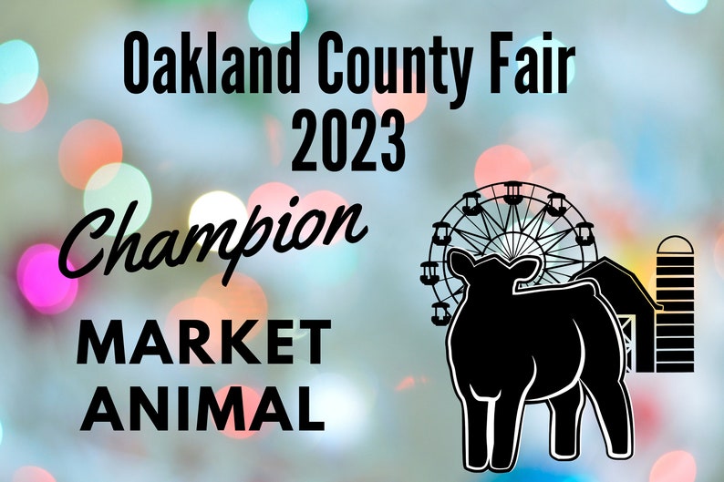 Livestock Show Awards Banners - Etsy