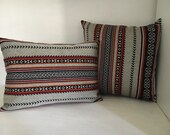 Tribal Cushion Covers-al Sadu Fabric-light Grey - Etsy