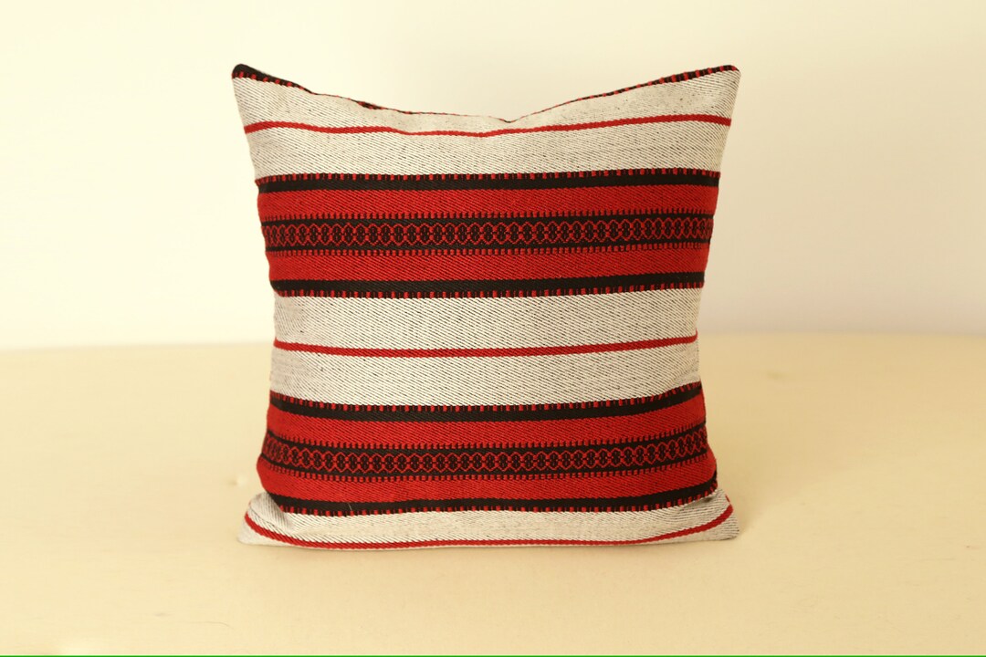 Tribal Cushion Covers-sadu Cushions-striped Cushions-bohemian Cushion ...