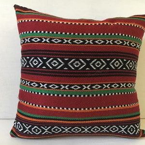 Sadu Tribal Cushion Covers-bohemian Cushion Covers- Al Sadu Fabric ...