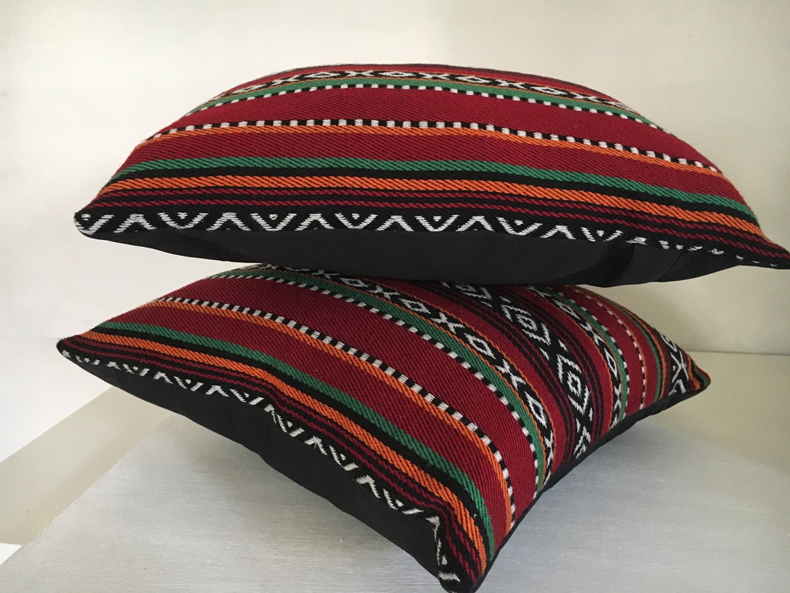 Sadu Tribal Cushion Covers-Bohemian Cushion Covers Al Sadu | Etsy