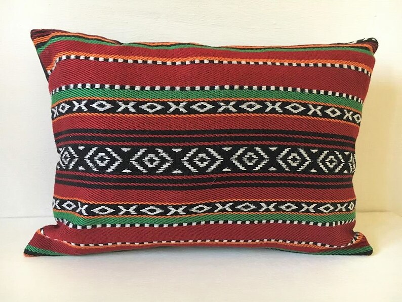 Sadu Tribal Cushion Covers-bohemian Cushion Covers- Al Sadu Fabric ...