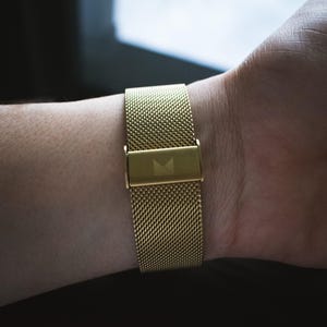 Men's Gold Watch - Minimalist Men's Watch - Personalized Watch Men Gift ...